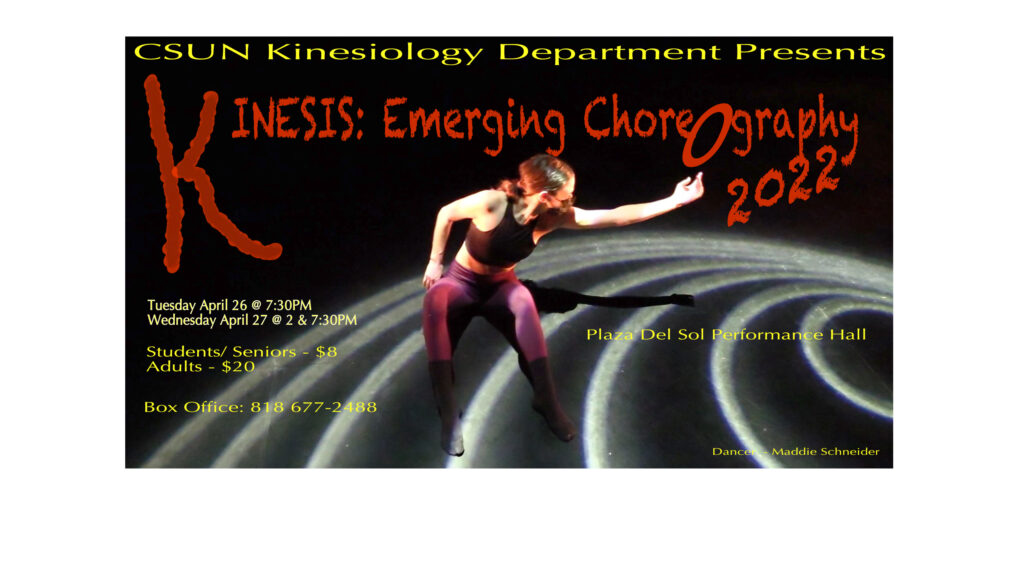 Kinesis poster 2022 - CSUN Newsroom