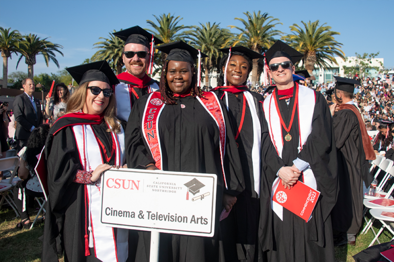 Grad23Curb-1 Resized - CSUN Newsroom